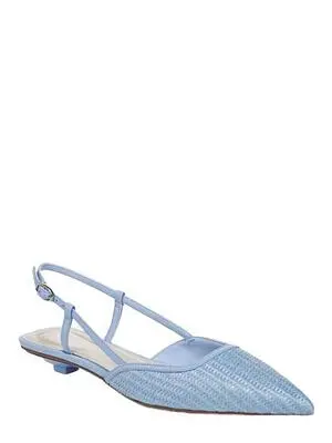 Franco Sarto SARTO By Franco Sarto Pheby Pointed Toe Slingback Flats Blue
