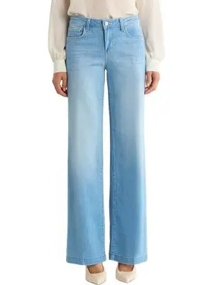 L'Agence Joanne Wide-Leg Jeans Amherst