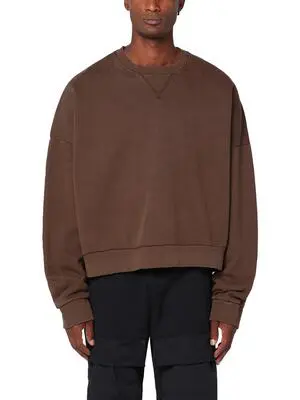 ENTIRE STUDIOS Cotton Sweatshirt - Brown