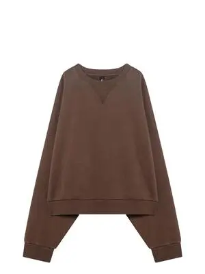 ENTIRE STUDIOS Cotton Sweatshirt - Brown