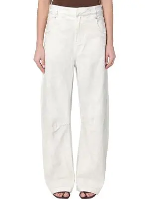 ENTIRE STUDIOS Wide Leg Denim Trousers - White