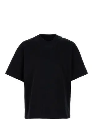 JIL SANDER Basic T Shirt - Black