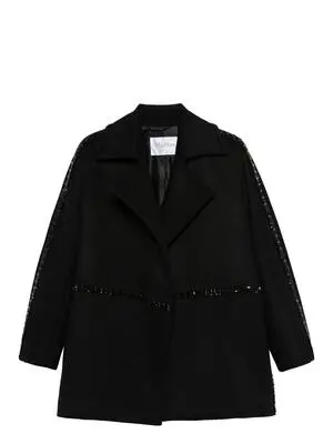 Max Mara Wool Coat - Black