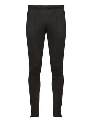 MAISON MARGIELA Cotton Blend Trousers - Black