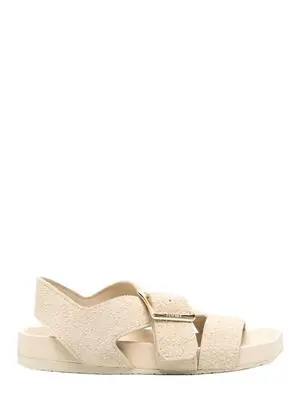 Loewe Ease Leather Sandals - White
