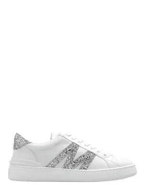 Moncler Monaco Low Top Sneakers - White/silver