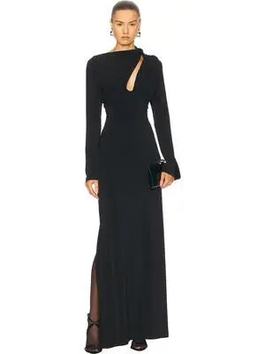RACHEL GILBERT Rachel Gilbert Tanner Slv Gown
