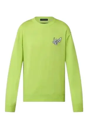 LOUIS VUITTON Embroidered Logo Shirt - Jaune Vert