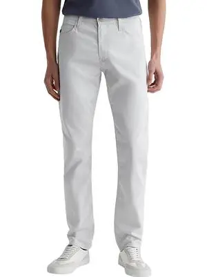 Ag Everett Slim Straight Leg Performance Pants - Almost White