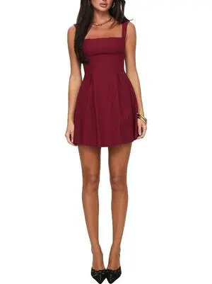 Princess Polly Xanthus Mini Dress - Red