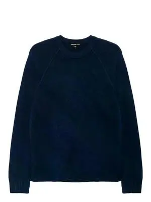 JAMES PERSE Cashmere Crew-neck Jumper - Blue