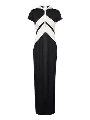 JEAN PAUL GAULTIER Paneled Maxi Dress - Black