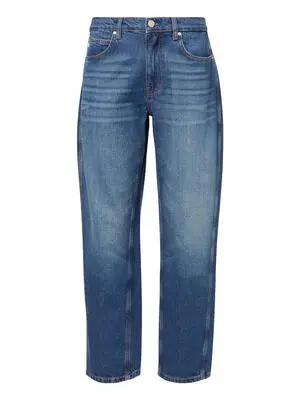 Ag Le High-rise Wide-leg Jeans - Blue