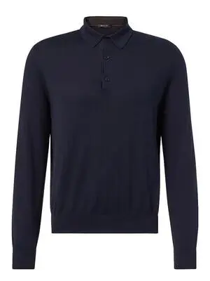 Loro Piana Cotton Polo Shirt - Blue