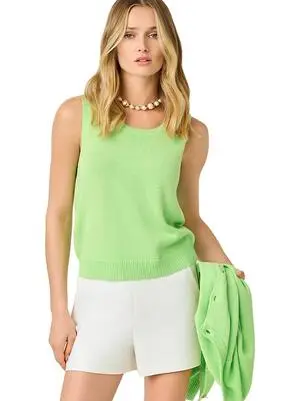 LILLY PULITZER Amalia Sweater Tank - Pistachio Macaron