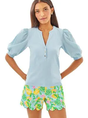 LILLY PULITZER Ronson Knit Top Bluette
