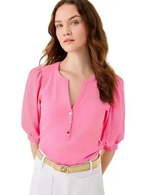 LILLY PULITZER Ronson Knit Top - Confetti Pink