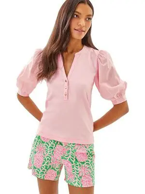 LILLY PULITZER Ronson Knit Top Pink Muse