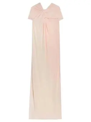 JIL SANDER Draped Maxi Dress - Neutrals