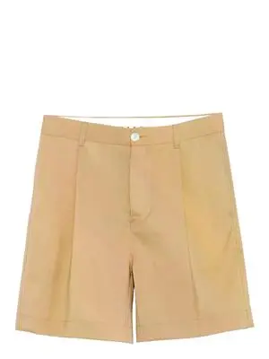 Marni Virgin-wool Tailored Shorts - Brown