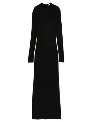 Khaite Norla Maxi Dress - Black