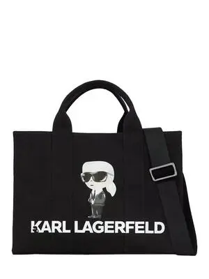 Karl Lagerfeld Ikon Tote Bag - Black