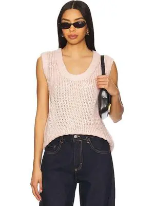 LOVERS AND FRIENDS Poppie Sweater Vest - Rose