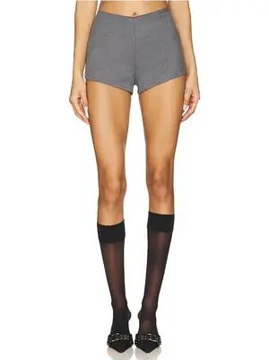 H:OURS Delanie Hot Short - Grey