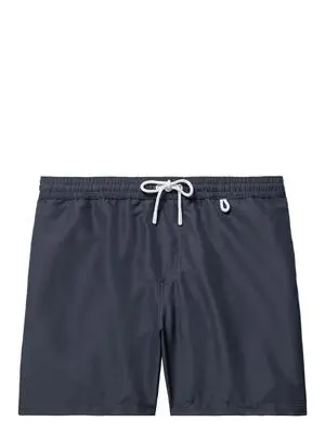 Loro Piana Bay Straight-leg Mid-length Swim Shorts - Blue