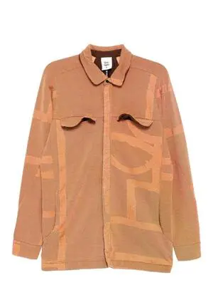 STAIN SHADE Cotton Shirt - Orange