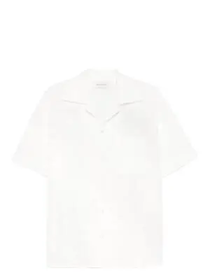 Drole De Monsieur Broderie-anglaise Shirt - White