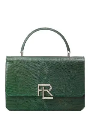 Ralph Lauren Lizard Cross Body Bag - Green