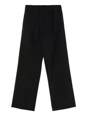 Sandro Straight-leg Trousers - Black