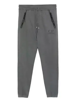 C.P. COMPANY Logo-print Sweatpants - Grey