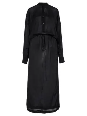 Bondi Born Cremona Gauze Maxi Dress - Black