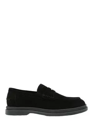 Hugo Suede Loafers - Black