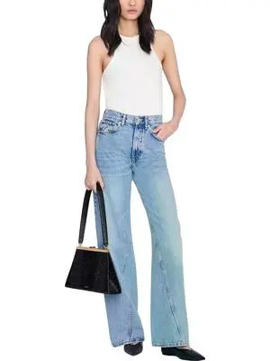 ANINE BING Brie Jeans - Blue