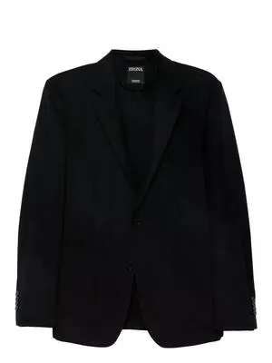 Zegna Wool Blazer - Blue