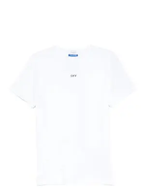 OFF-WHITE Off-stamp Ribbed T-shirt