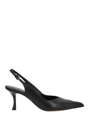 FERRAGAMO 70mm Slingback Pumps - Black