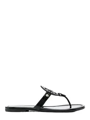 Tory Burch Miller Cut-out Flip-flops - Black