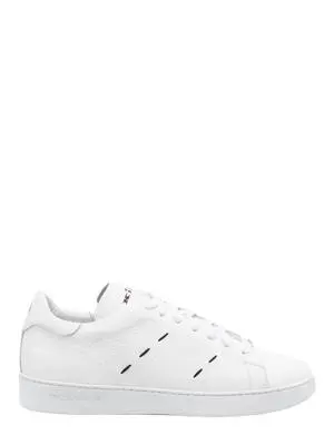 Kiton Stitching Sneakers - White