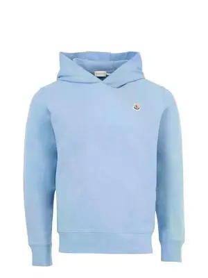 Moncler Appliqué Hoodie - Blue