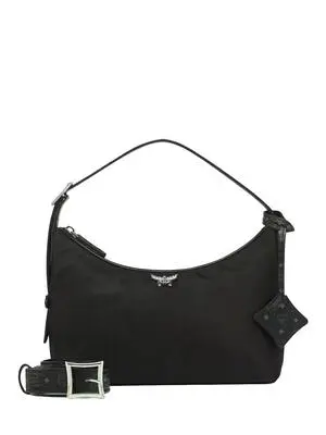 Mcm Aren Shoulder Bag - Black