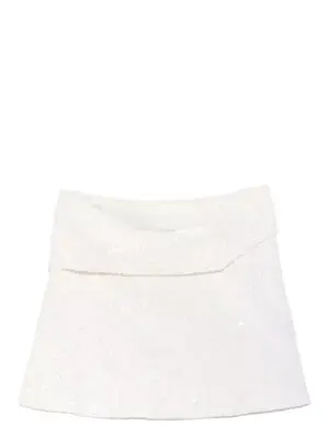 IRO PARIS Assil Mini Skirt - White