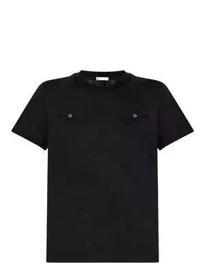Moncler Cotton T-shirt - Black