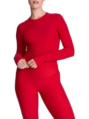 Spanx SPANX® SPANXsmooth™ OnForm Long Sleeve Top Spanx Red