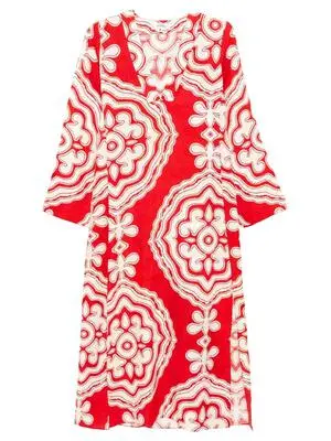 LEMLEM Theodora Printed Dress - Red
