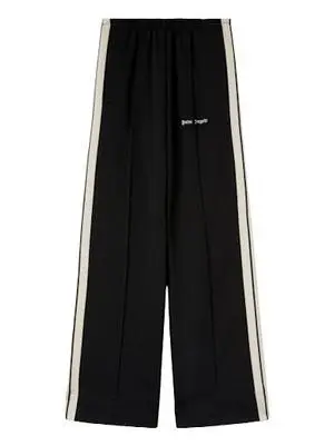 Palm Angels Classic Logo Loose Track Pants - Black