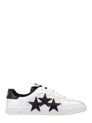 Amiri Pacific Starsin Sneakers White/black